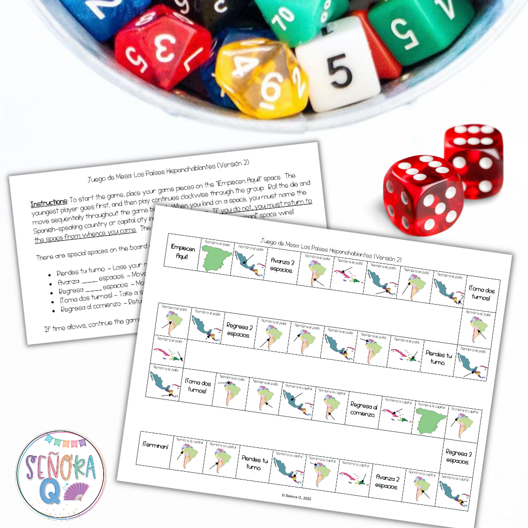 Top 5 Favorite Low/No-Tech Games for Spanish Class – Señora Q