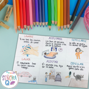 15+ Activities For Your Spanish Daily Routine and Reflexive Verbs Unit ...