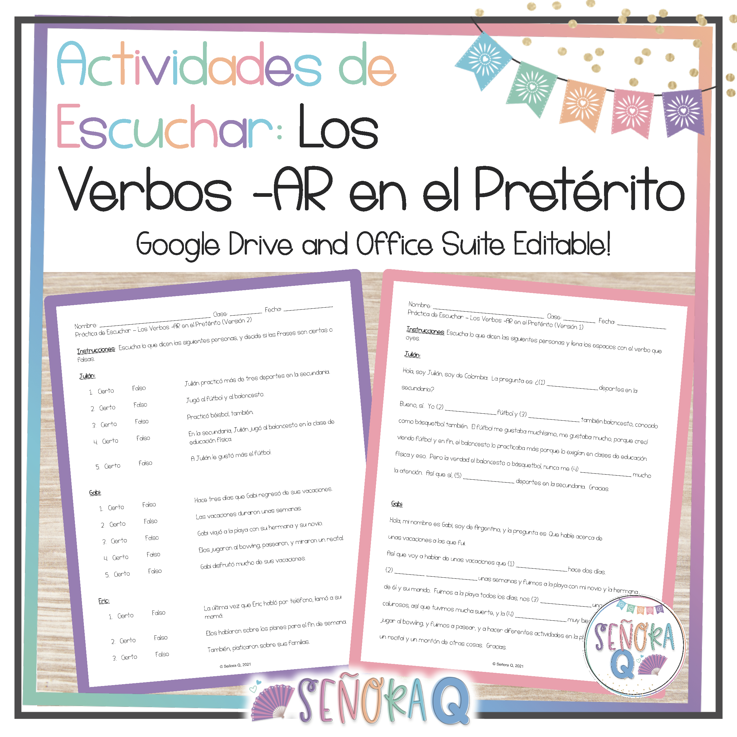 Speaking Activity Ideas for Spanish Class – Señora Q