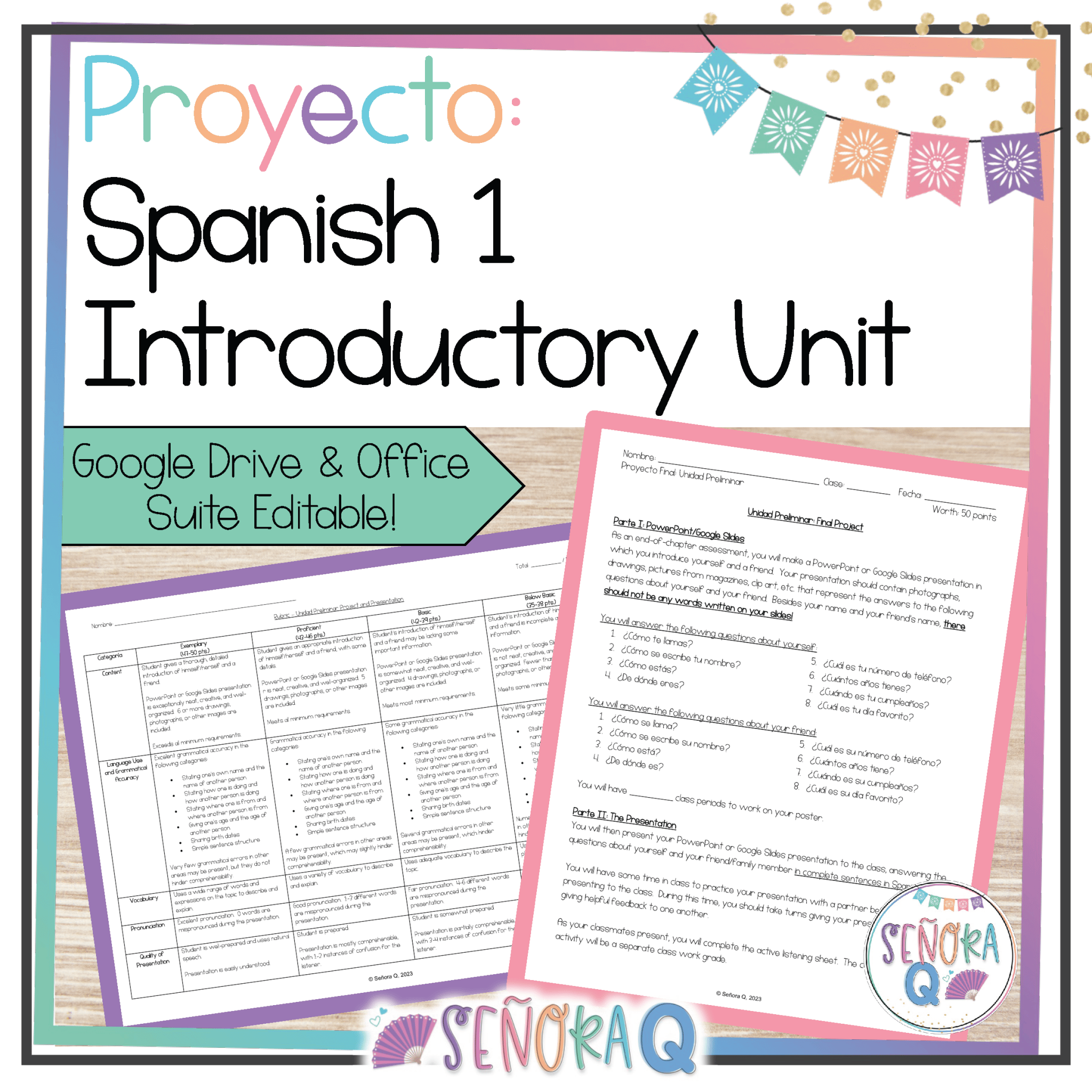 Activity Ideas For Your Spanish 1 Introductory Unit – Señora Q