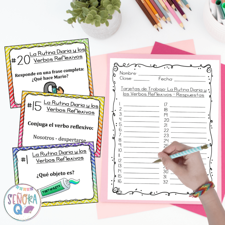 10+ Vocabulary Practice Activities for Spanish Class That AREN’T ...