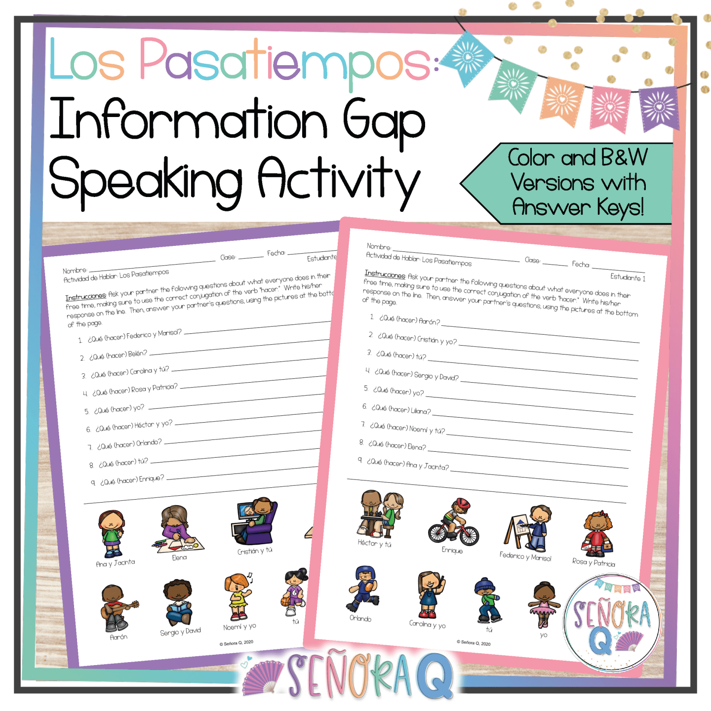 10+ Vocabulary Practice Activities for Spanish Class That AREN’T ...