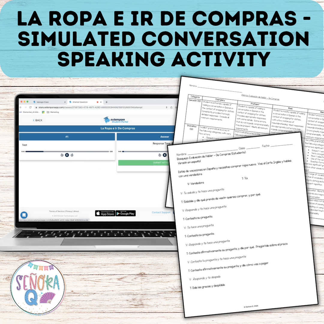 Ideas for Motivating Students to Use the Target Language in Spanish ...