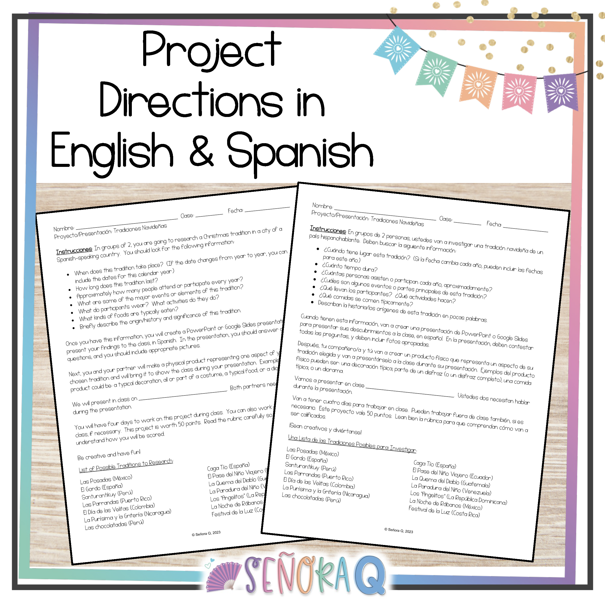 Activities for Teaching Christmas Traditions in Spanish-Speaking ...