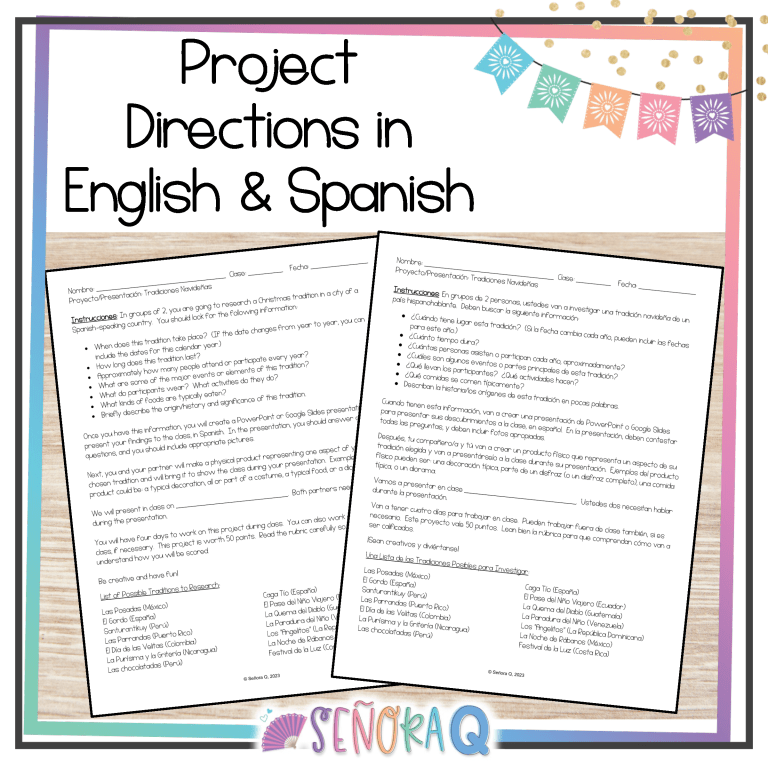 Activities for Teaching Christmas Traditions in Spanish-Speaking ...