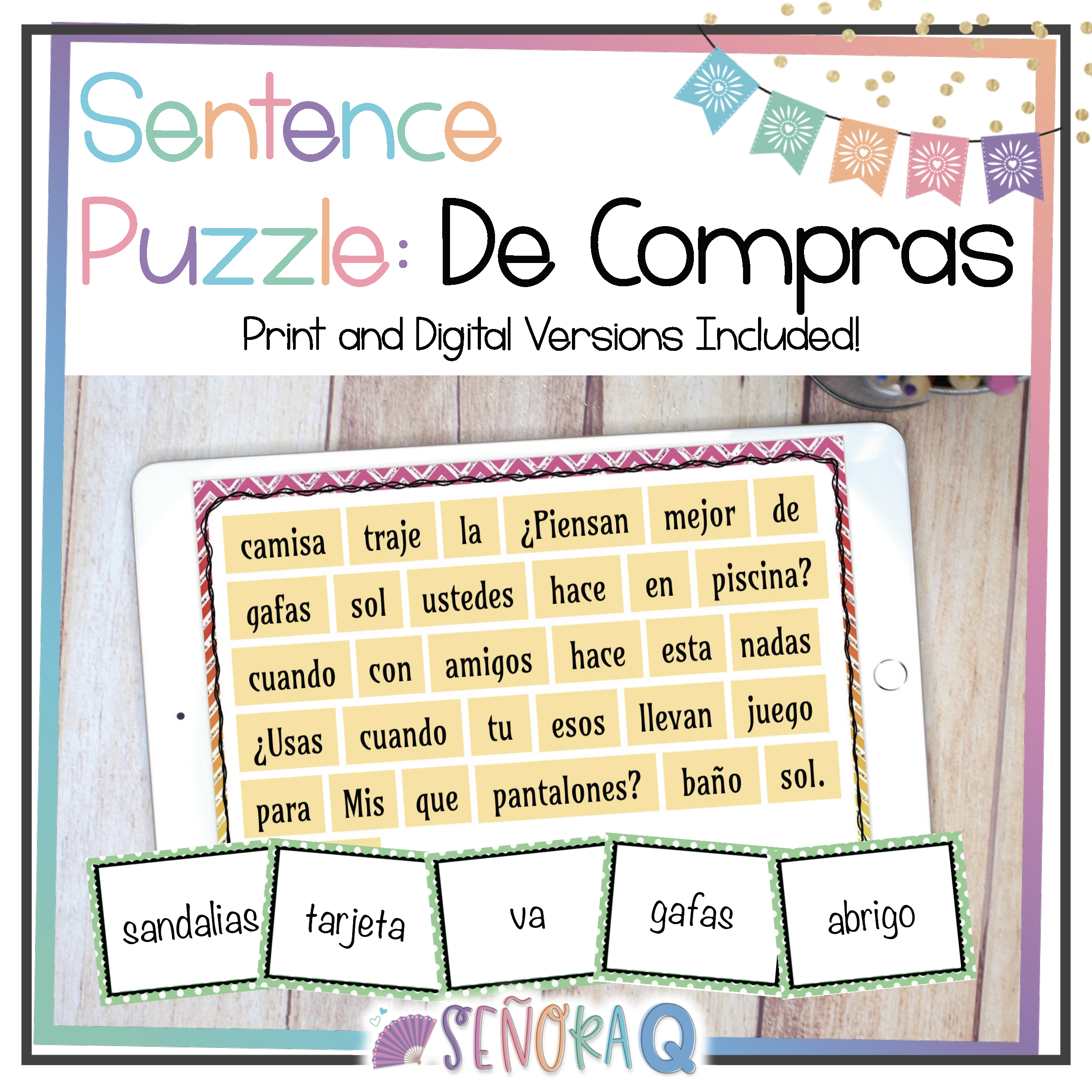 Partner and Group Activities for Spanish Class – Señora Q