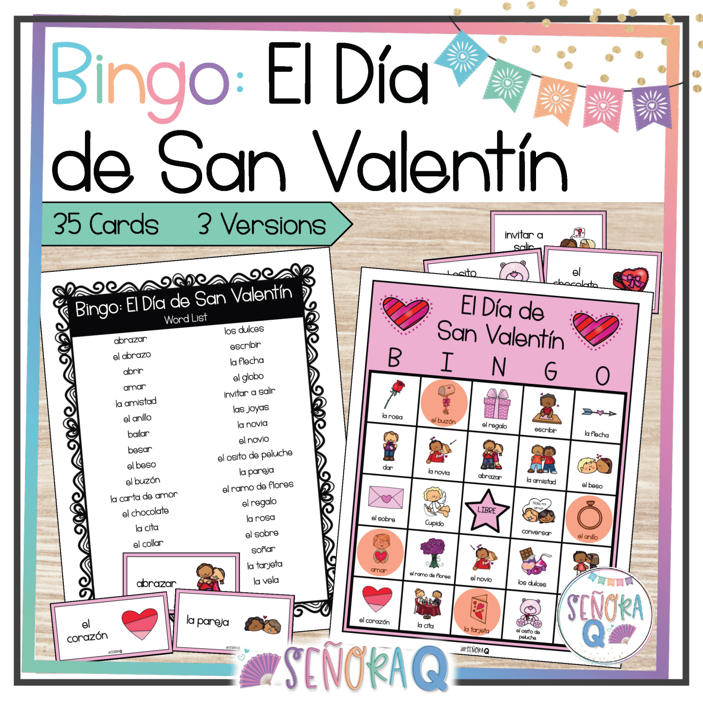 Valentine’s Day Activity Ideas for Spanish Class – Señora Q