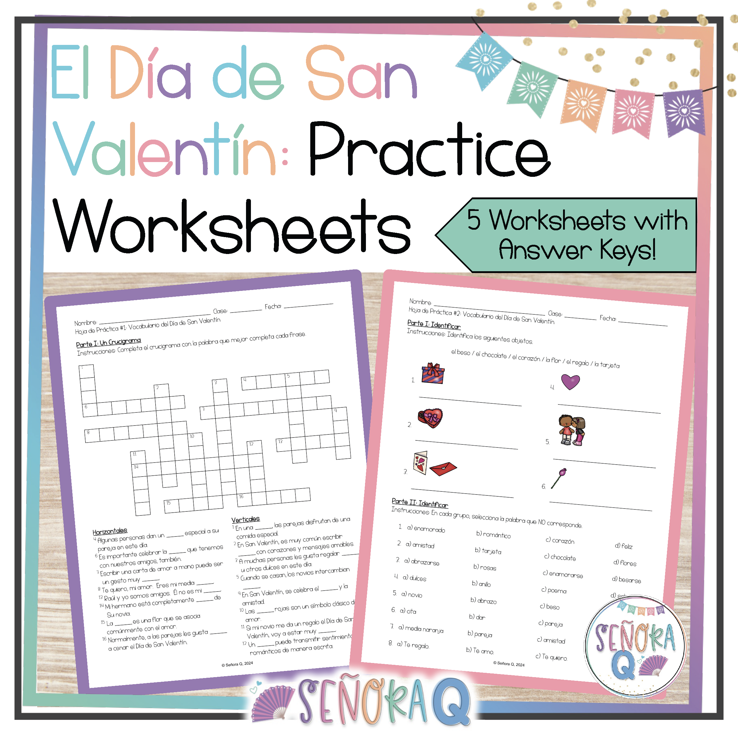 Valentine’s Day Activity Ideas for Spanish Class – Señora Q