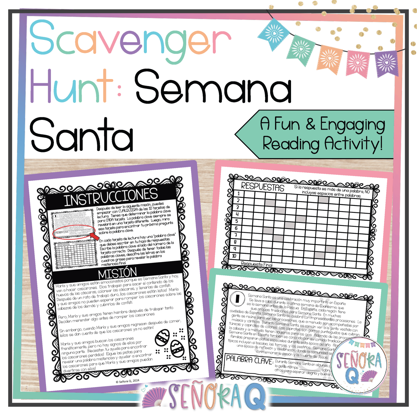 Semana Santa Activity Ideas for Spanish Class – Señora Q