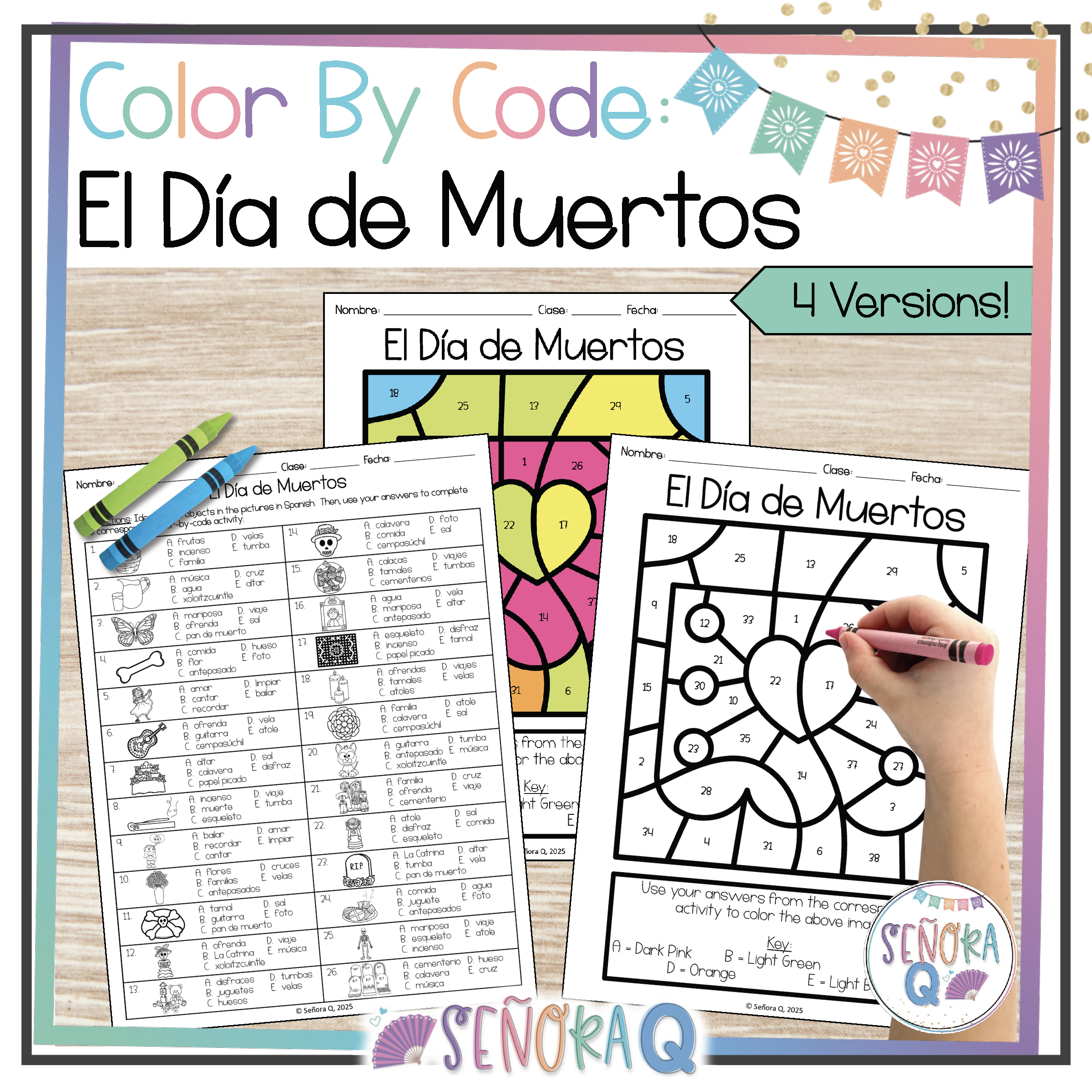 Top Día de Muertos Activity Ideas for Spanish Class – Señora Q