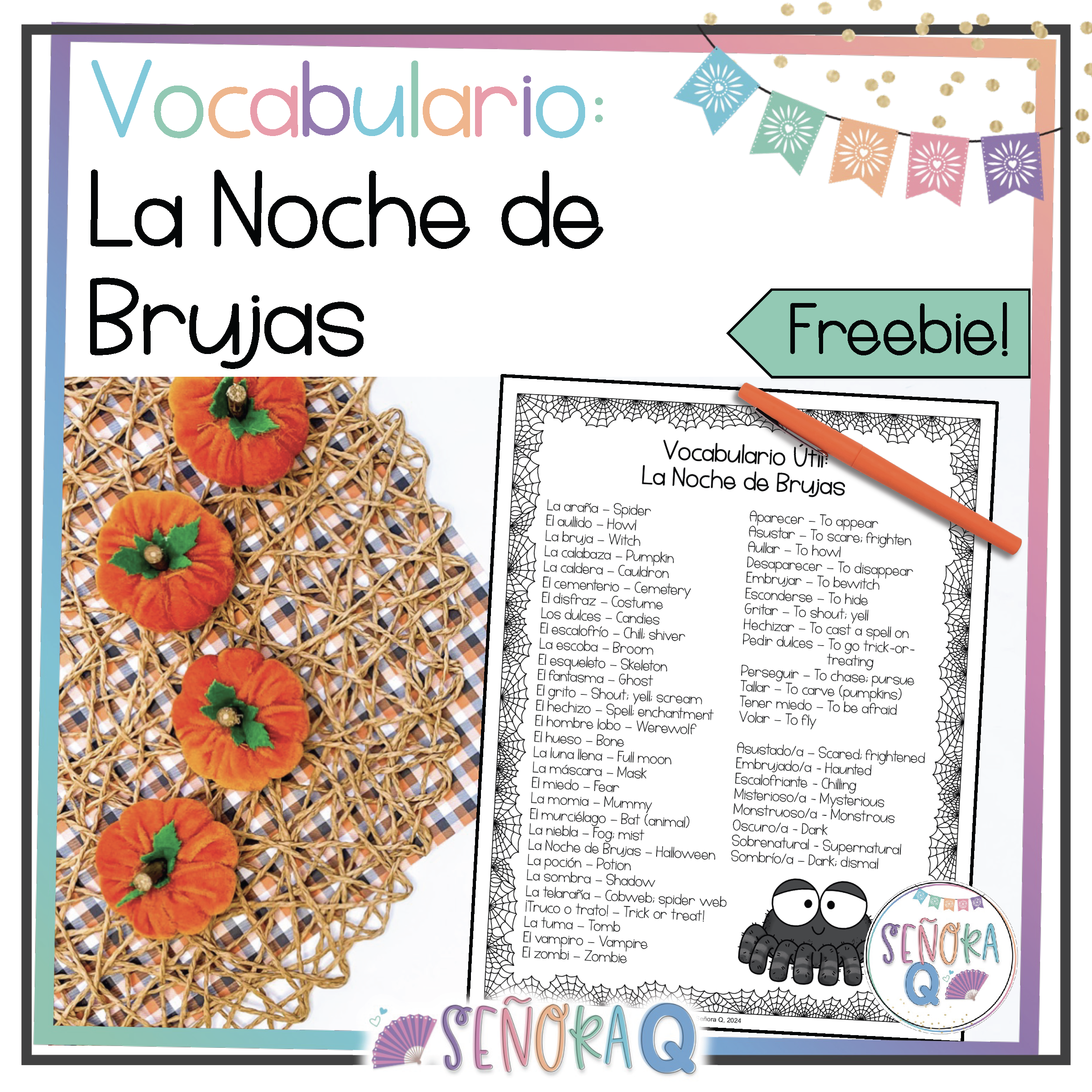 Halloween Activity Ideas for Spanish Class – Señora Q