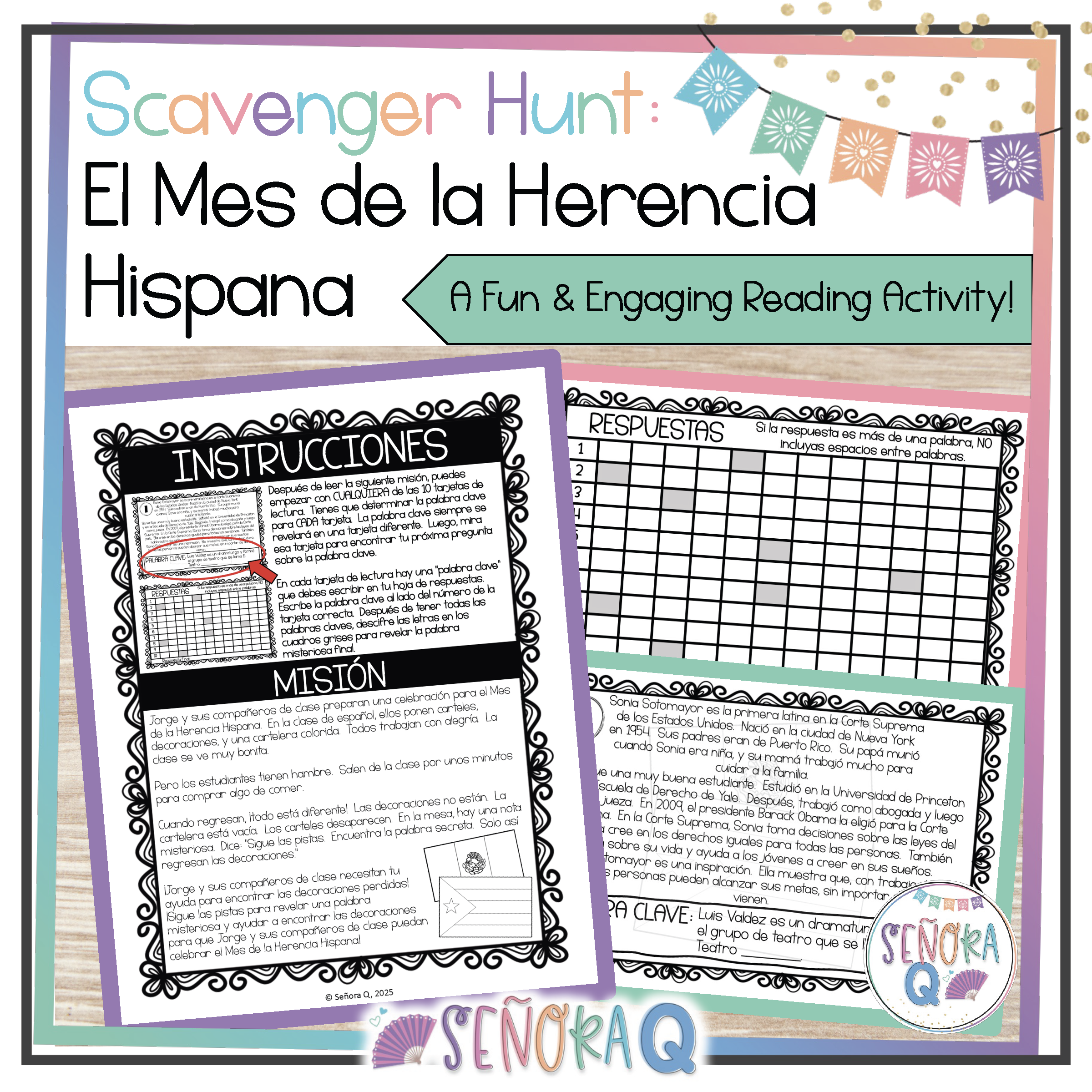 Activity Ideas for Celebrating Hispanic Heritage Month in Spanish Class ...